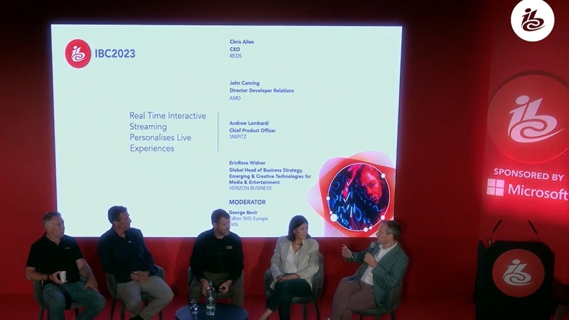 IBC Accelerators: Real Time Interactive Streaming Personalises Live ...